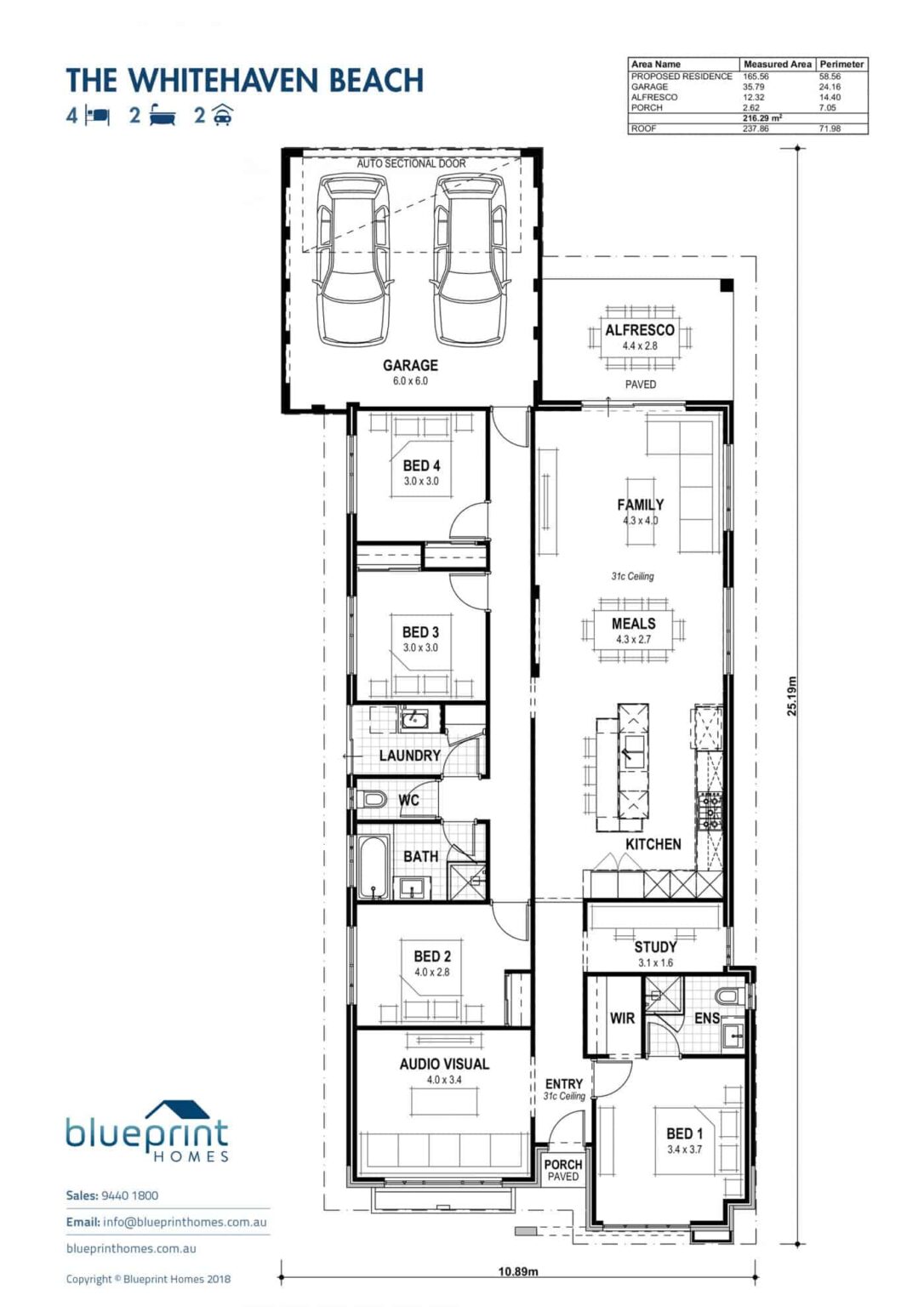 Whitehaven Beach - Perth Home Design | Blueprint Homes